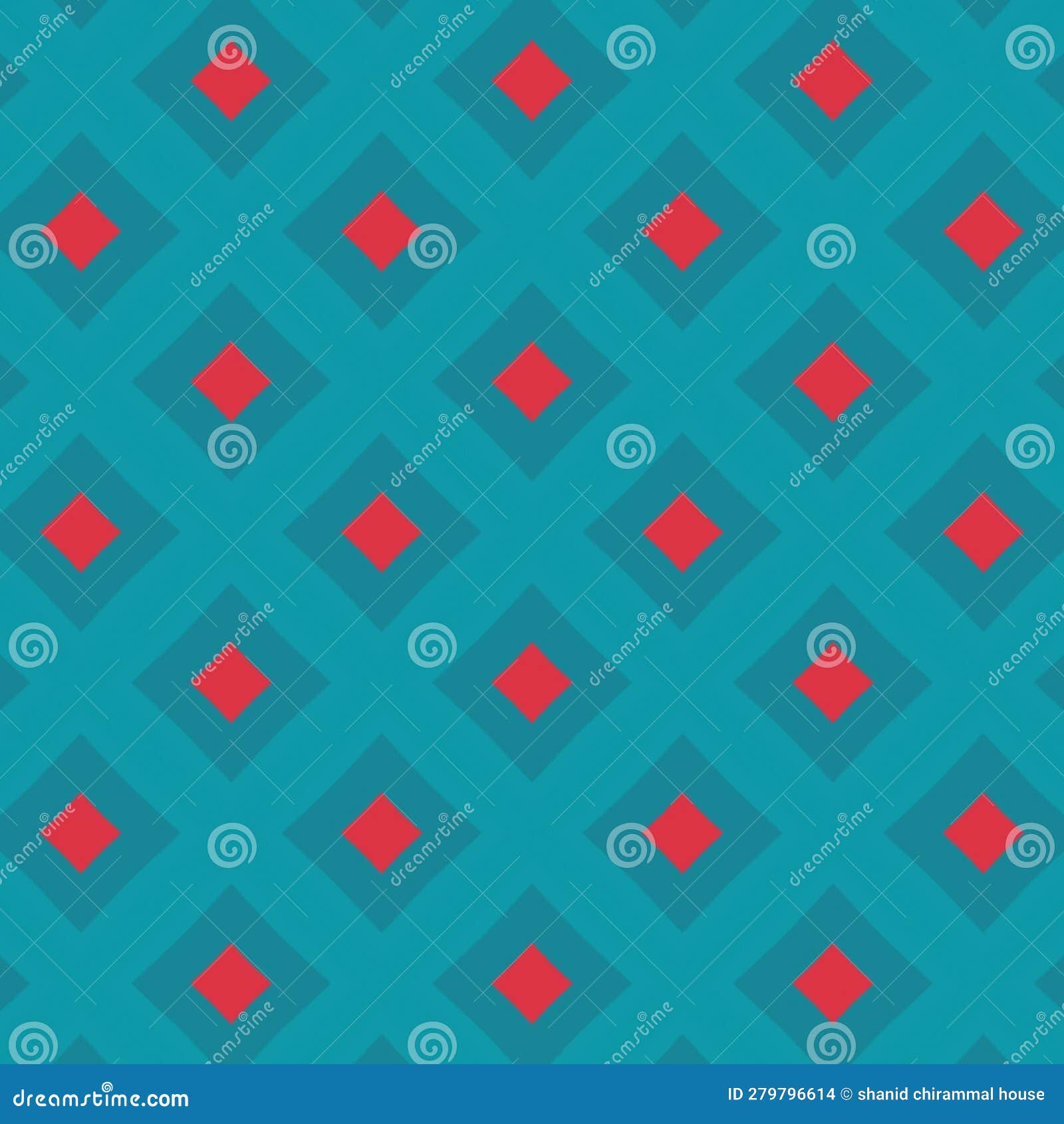 Beautiful Digital Seamless Repeat Surface Pattern Design Illustration ...