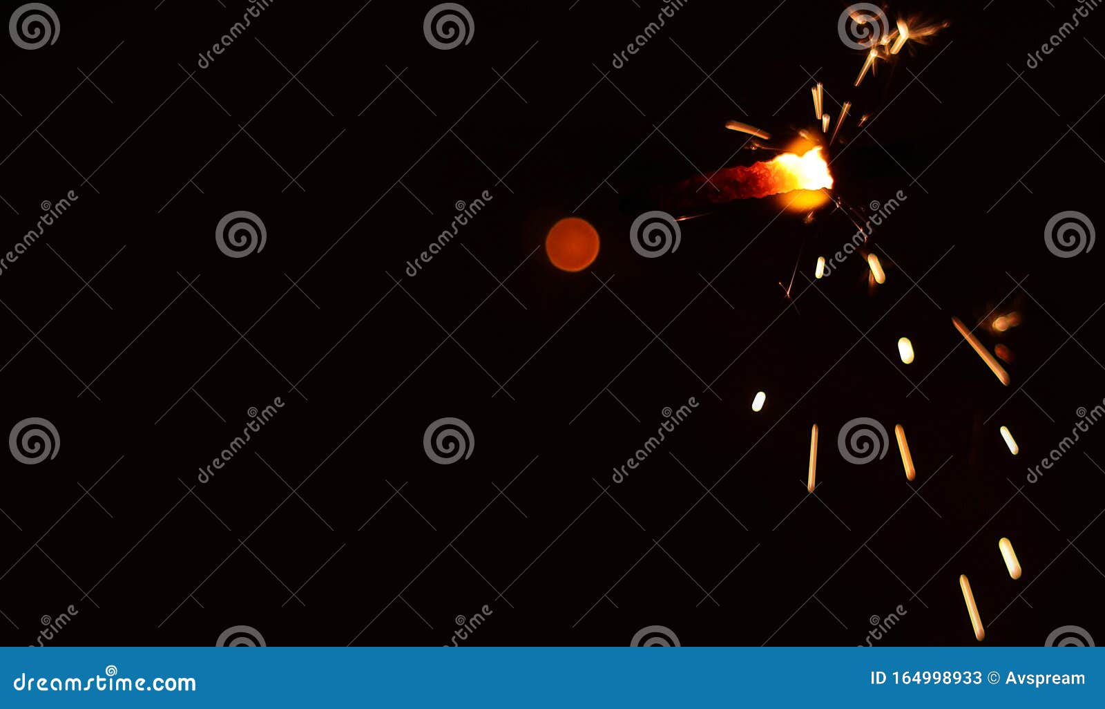 Beautiful Diwali Glowing Firecracker, Fire of Cracker Explosion on ...