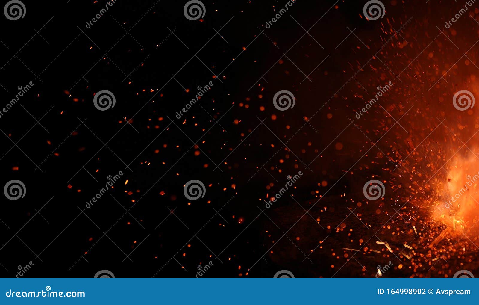 Beautiful Diwali Glowing Firecracker, Fire of Cracker Explosion on ...