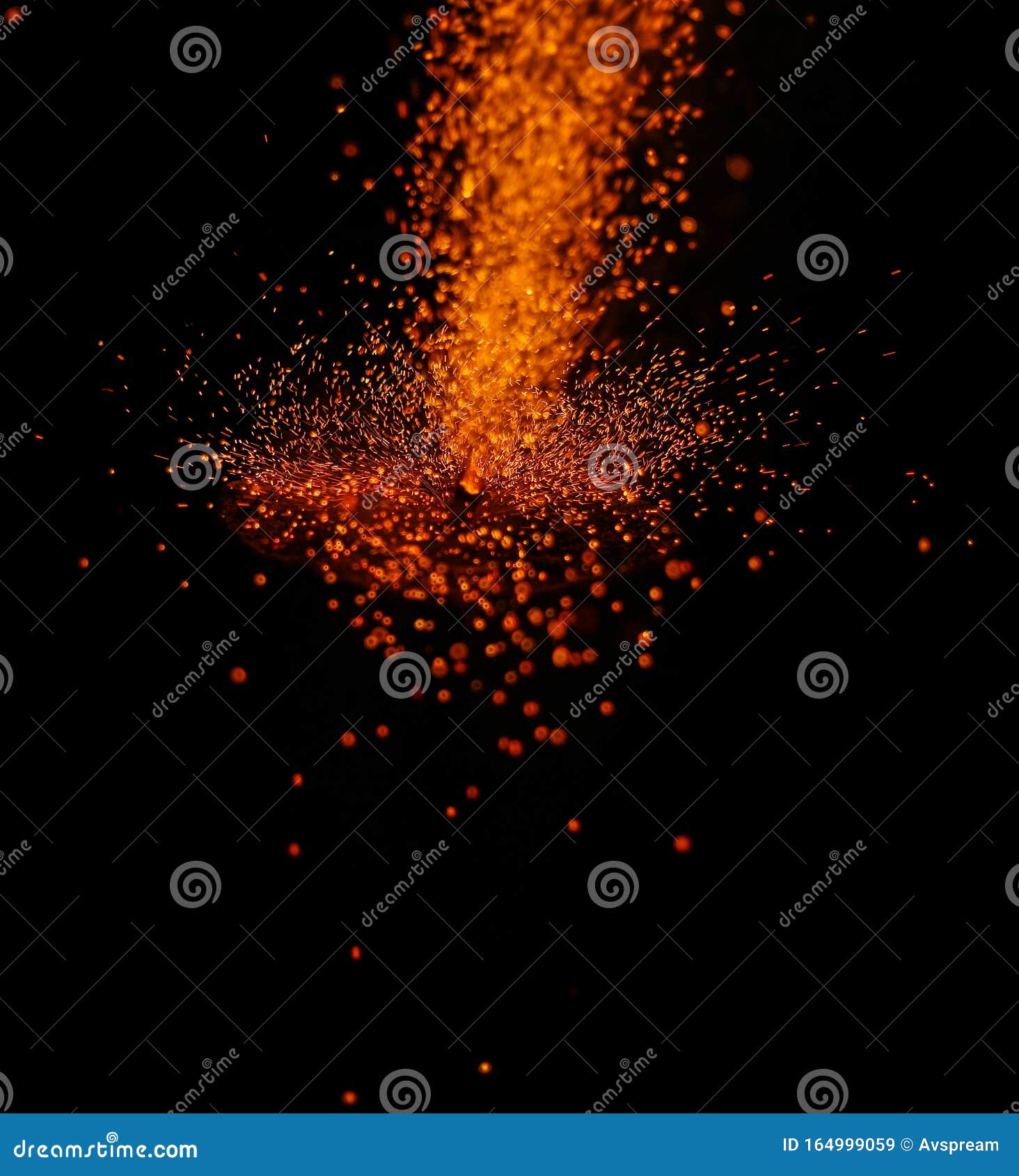Beautiful Diwali Glowing Firecracker, Fire of Cracker Explosion on ...