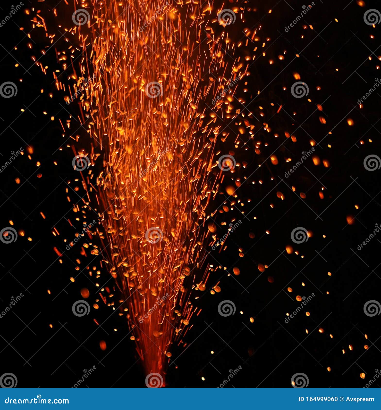 Beautiful Diwali Glowing Firecracker, Fire of Cracker Explosion on ...