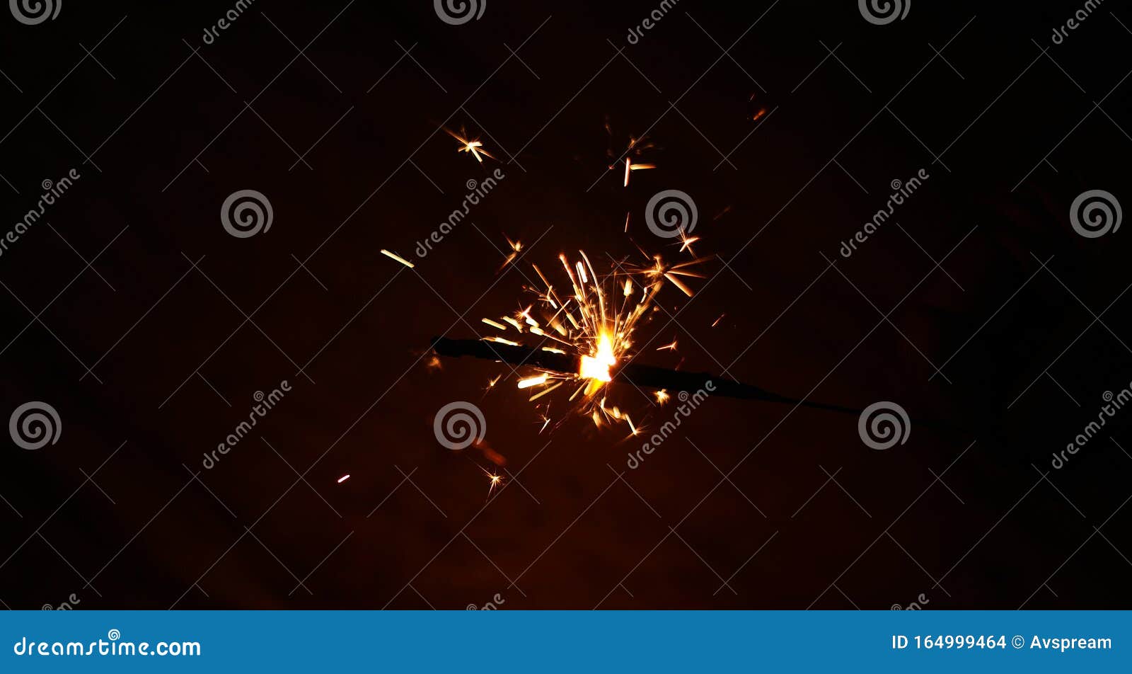 Beautiful Diwali Glowing Firecracker, Fire of Cracker Explosion on ...