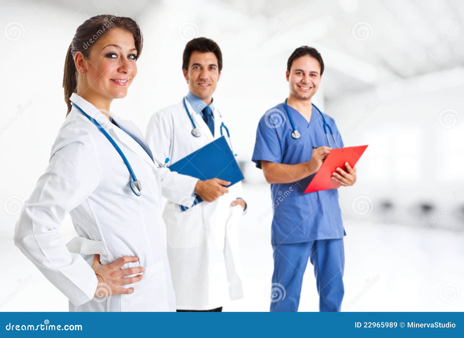 Beautiful doctor stock image. Image of happy, expert - 22965989
