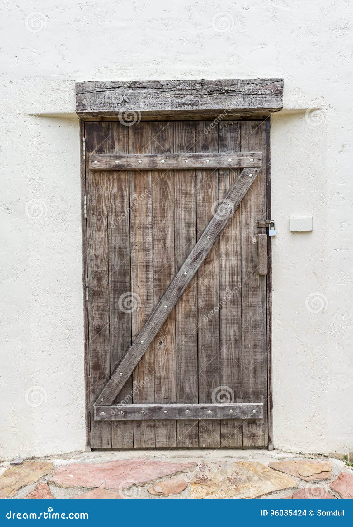 Beautiful Door with Clipping Path Stock Photo - Image of retro, detail ...