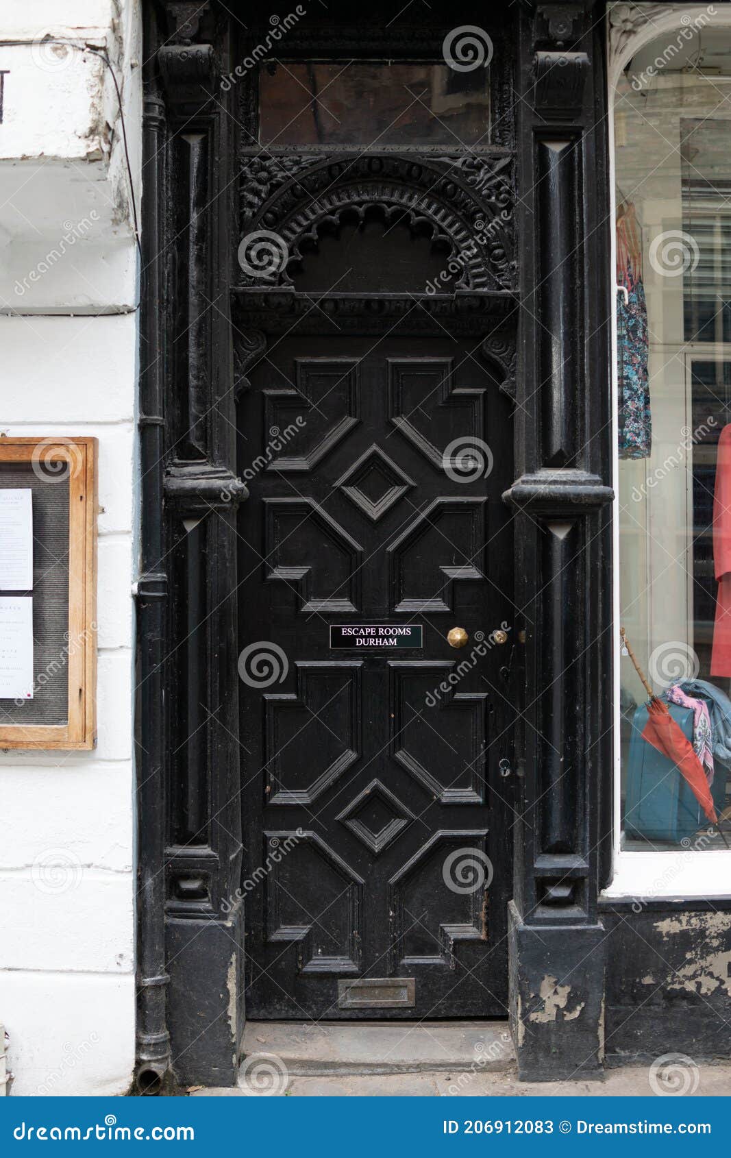 A beautiful door stock image. Image of architecture - 206912083