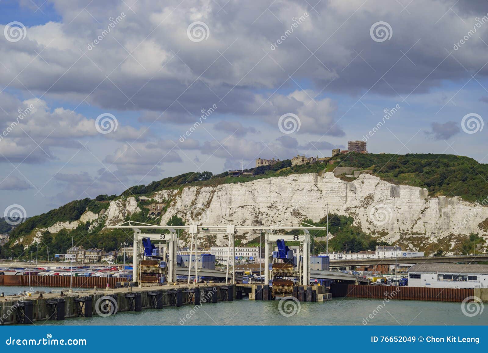 The beautiful Dover Port editorial stock image. Image of harbor - 76652049