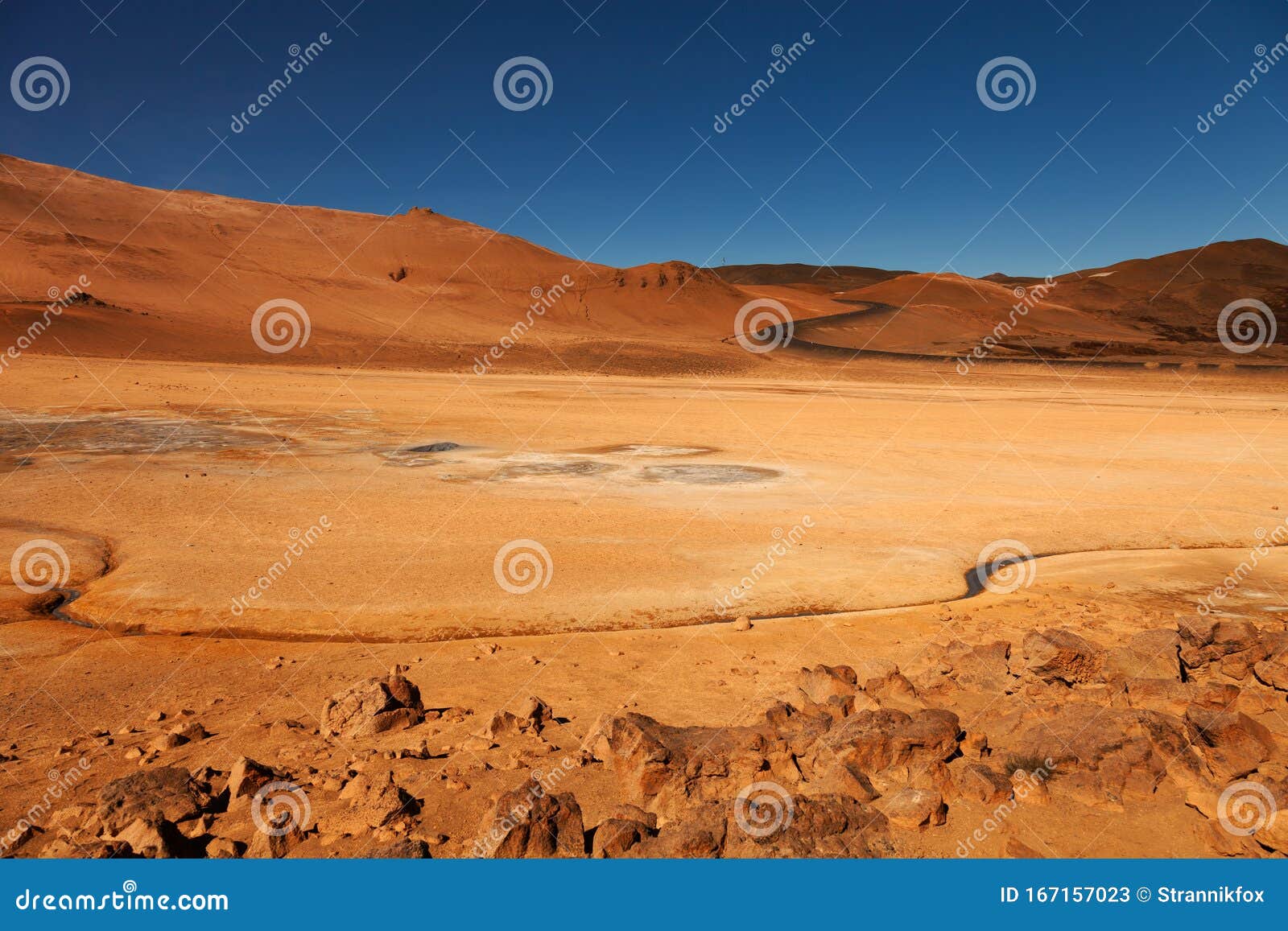 Beautiful Dramatic Multicolored Spring Landscape of Iceland Like a ...