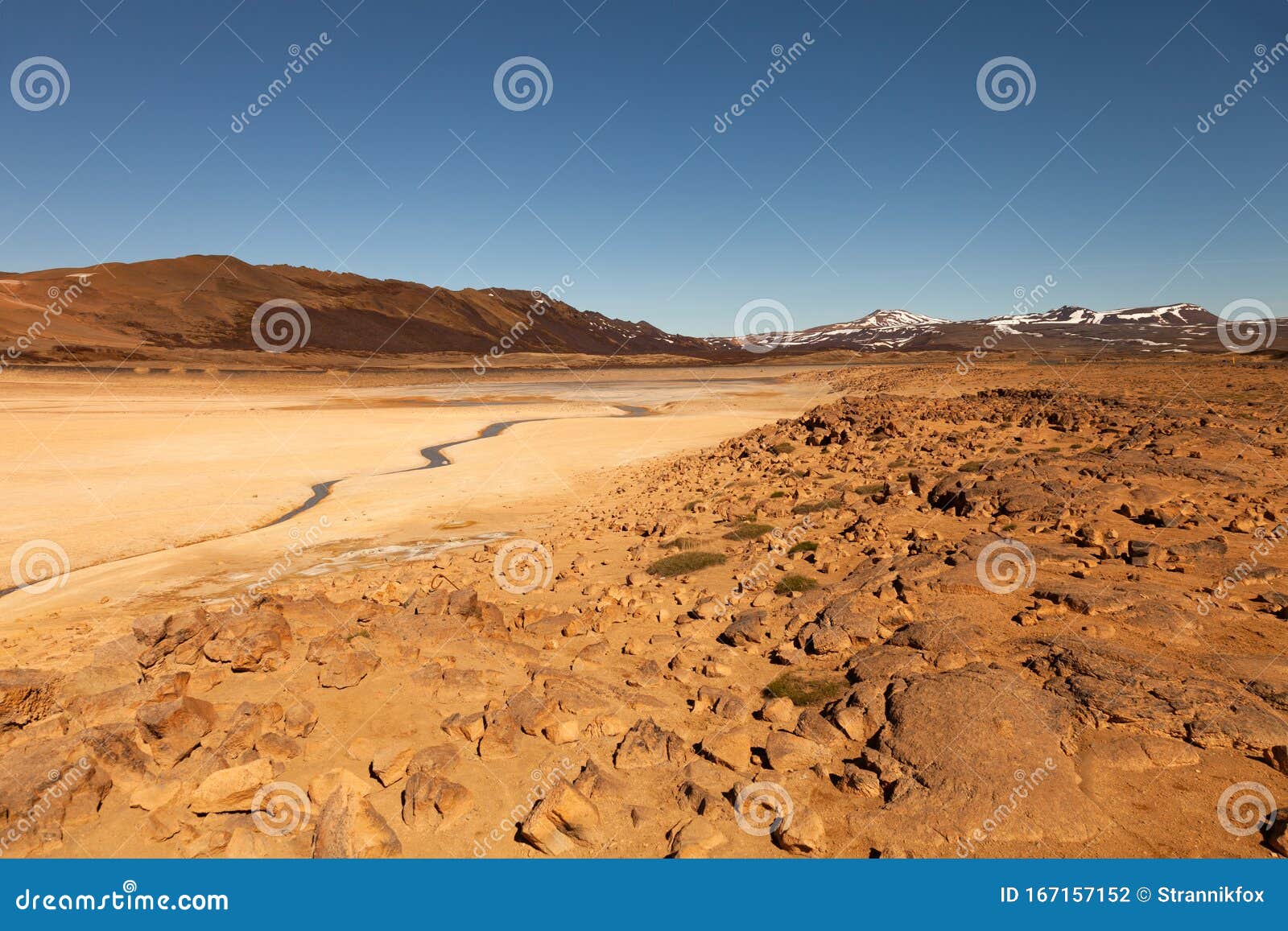 Beautiful Dramatic Multicolored Spring Landscape of Iceland Like a ...