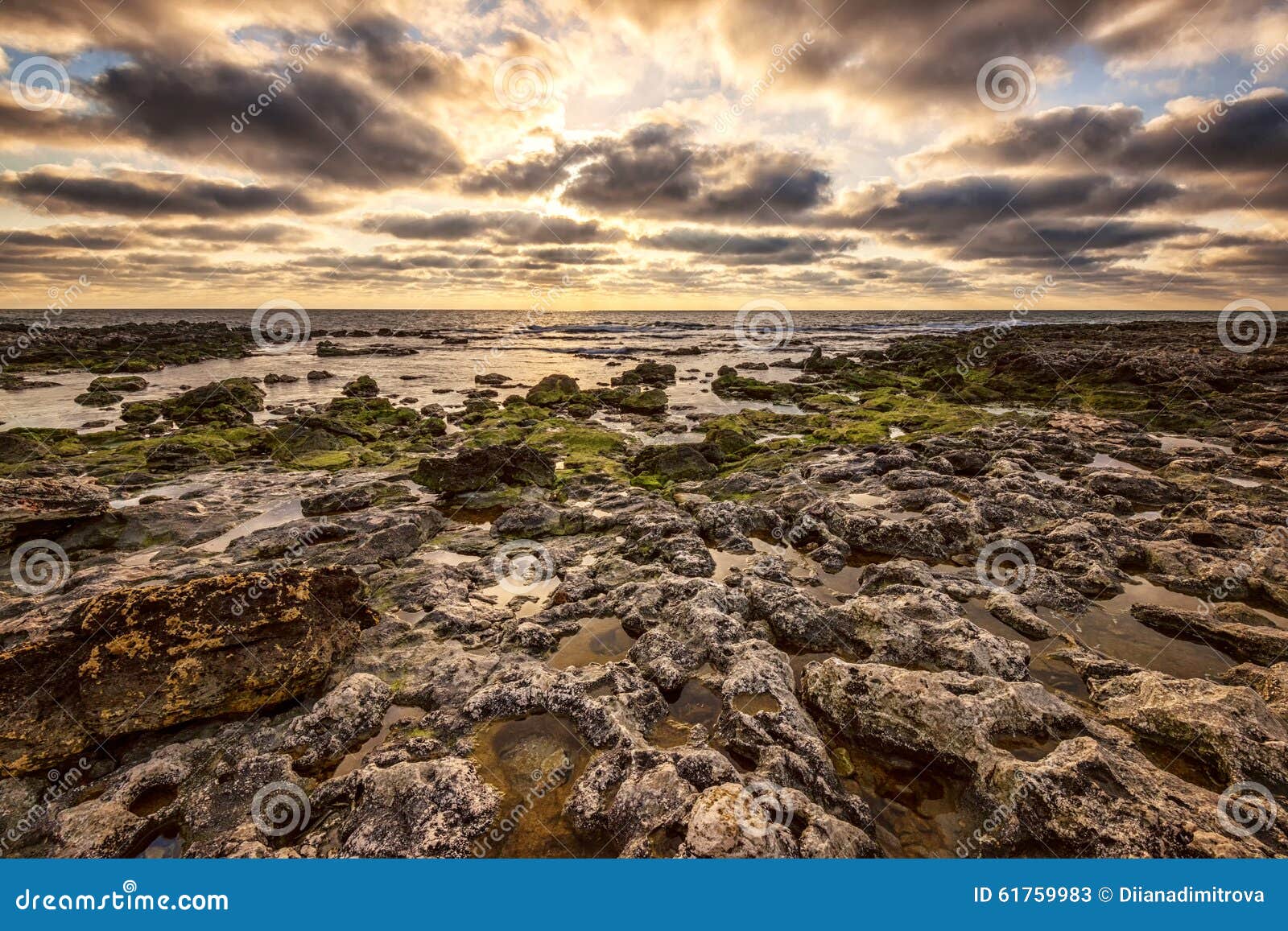 Beautiful Dramatic Seascape with Rocks Stock Image - Image of bulgaria ...