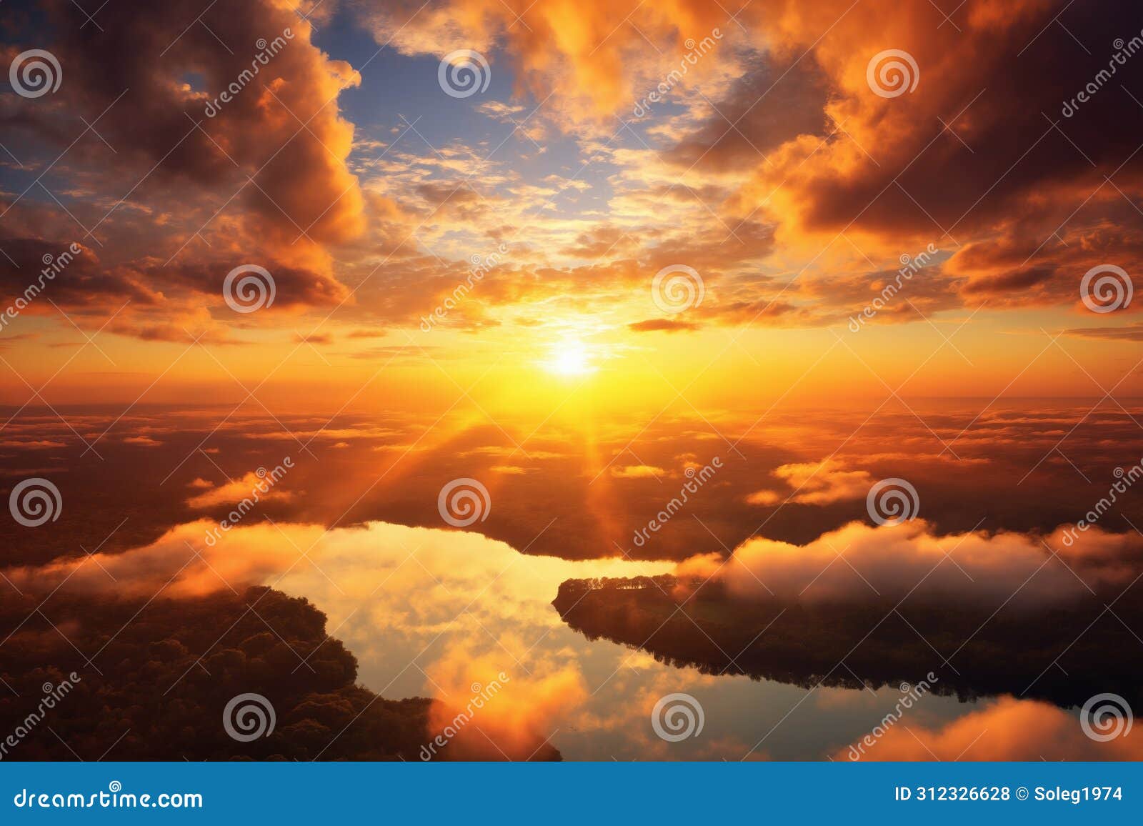 Beautiful Dramatic Mysterious Landscape With Spiritual Pathway To ...