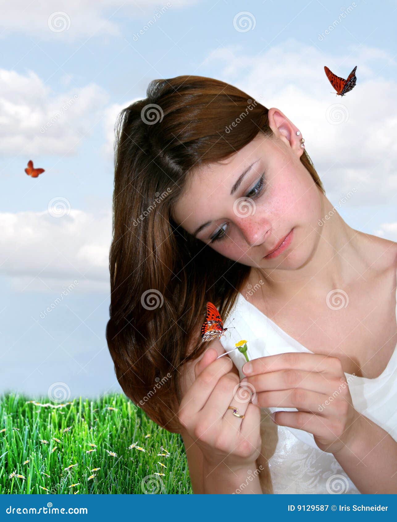 Beautiful Dreamer stock image. Image of hope, expression - 9129587