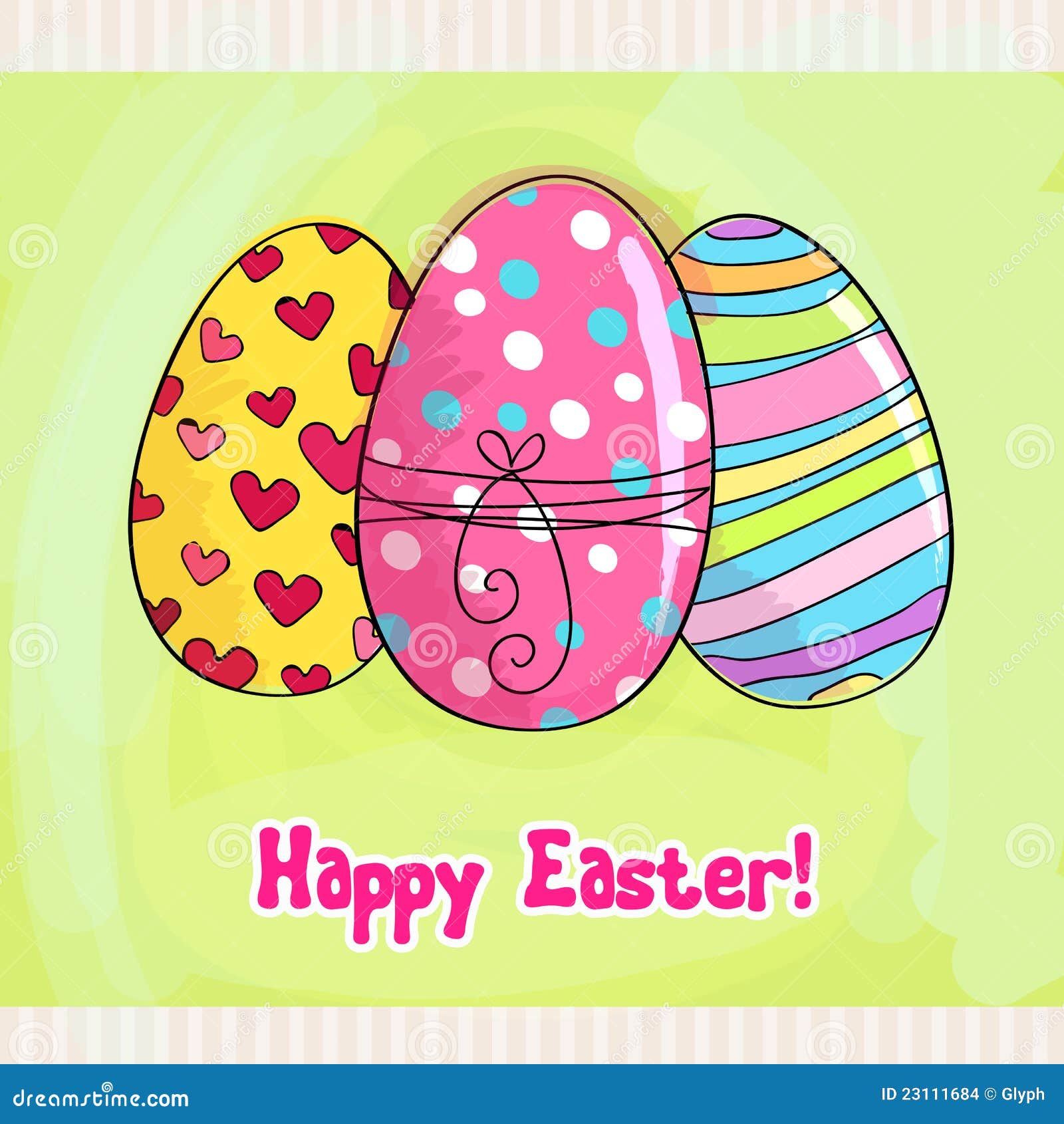 Beautiful Easter Egg Illustration Stock Vector - Illustration of ...