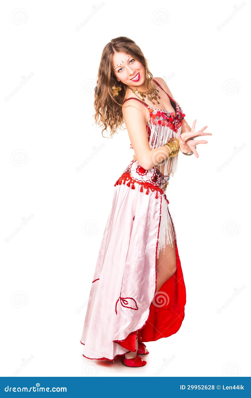 Beautiful Eastern Belly Dancer Stock Photo - Image of arabic, fashion ...