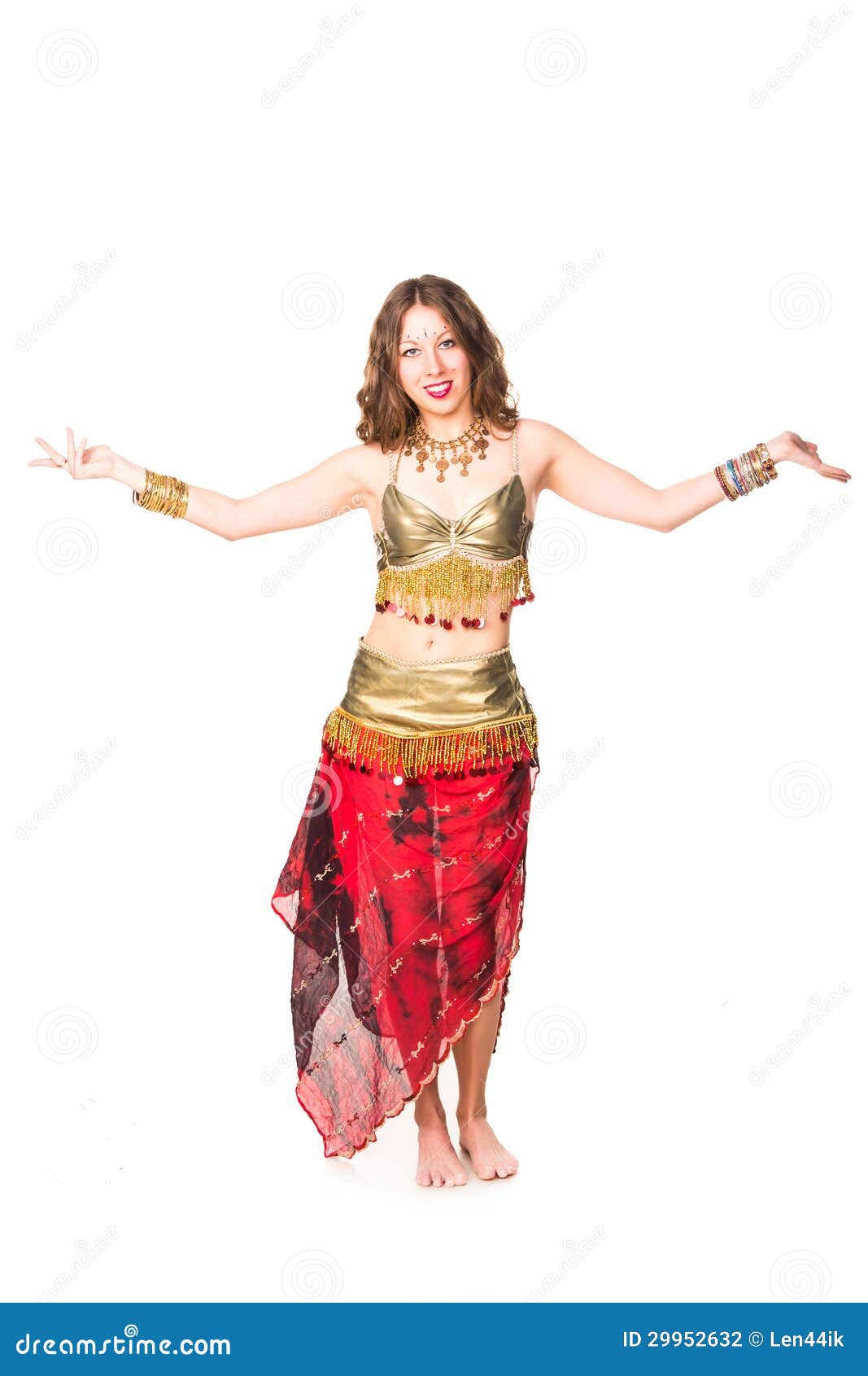 Beautiful Eastern Belly Dancer Stock Photo - Image of east, attractive ...