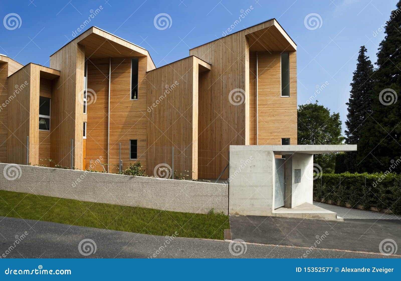 Beautiful ecologic house stock image. Image of outdoors - 15352577