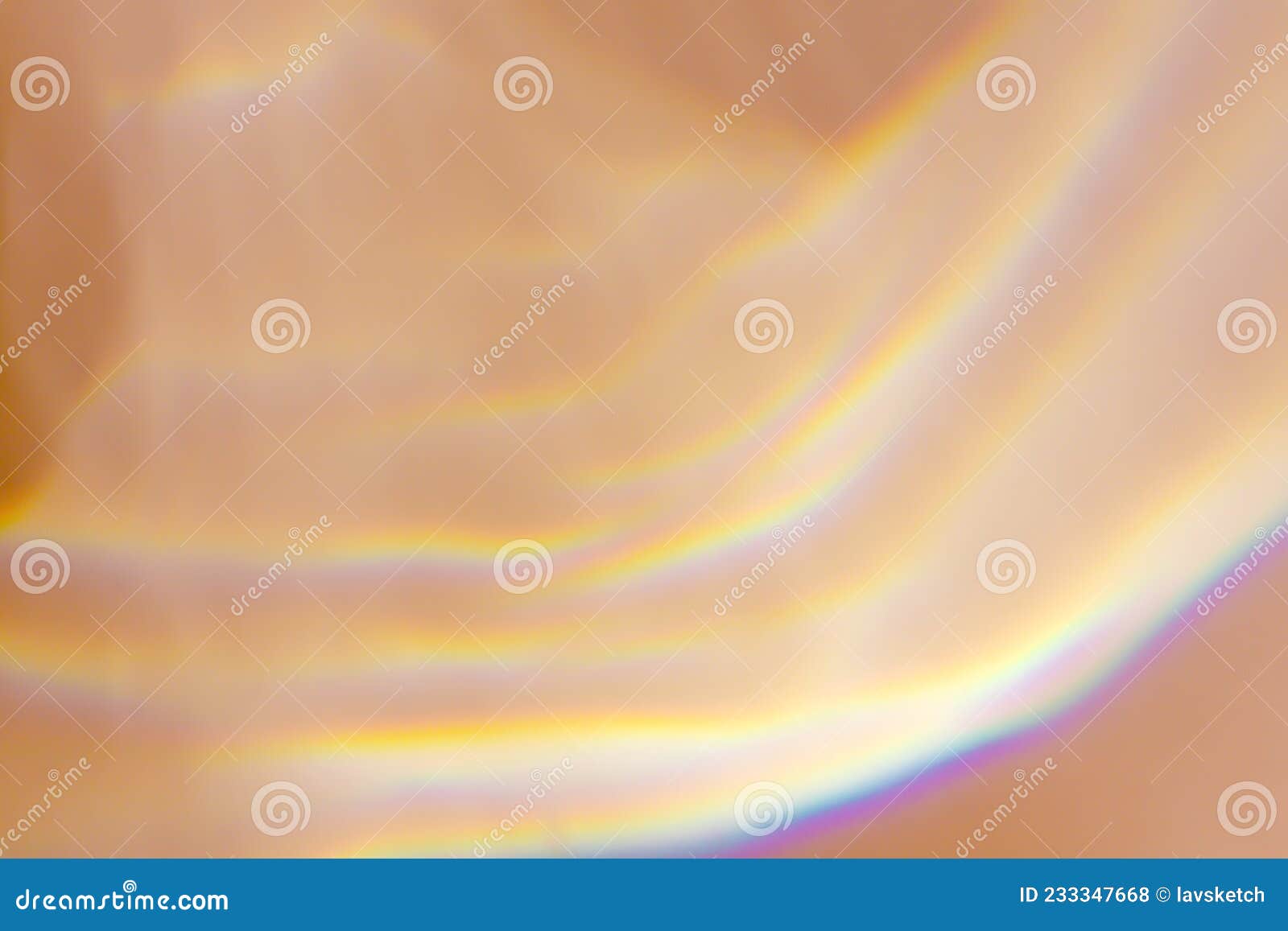 Beautiful Effect of Sun Refraction on Beige Background. Caustics ...