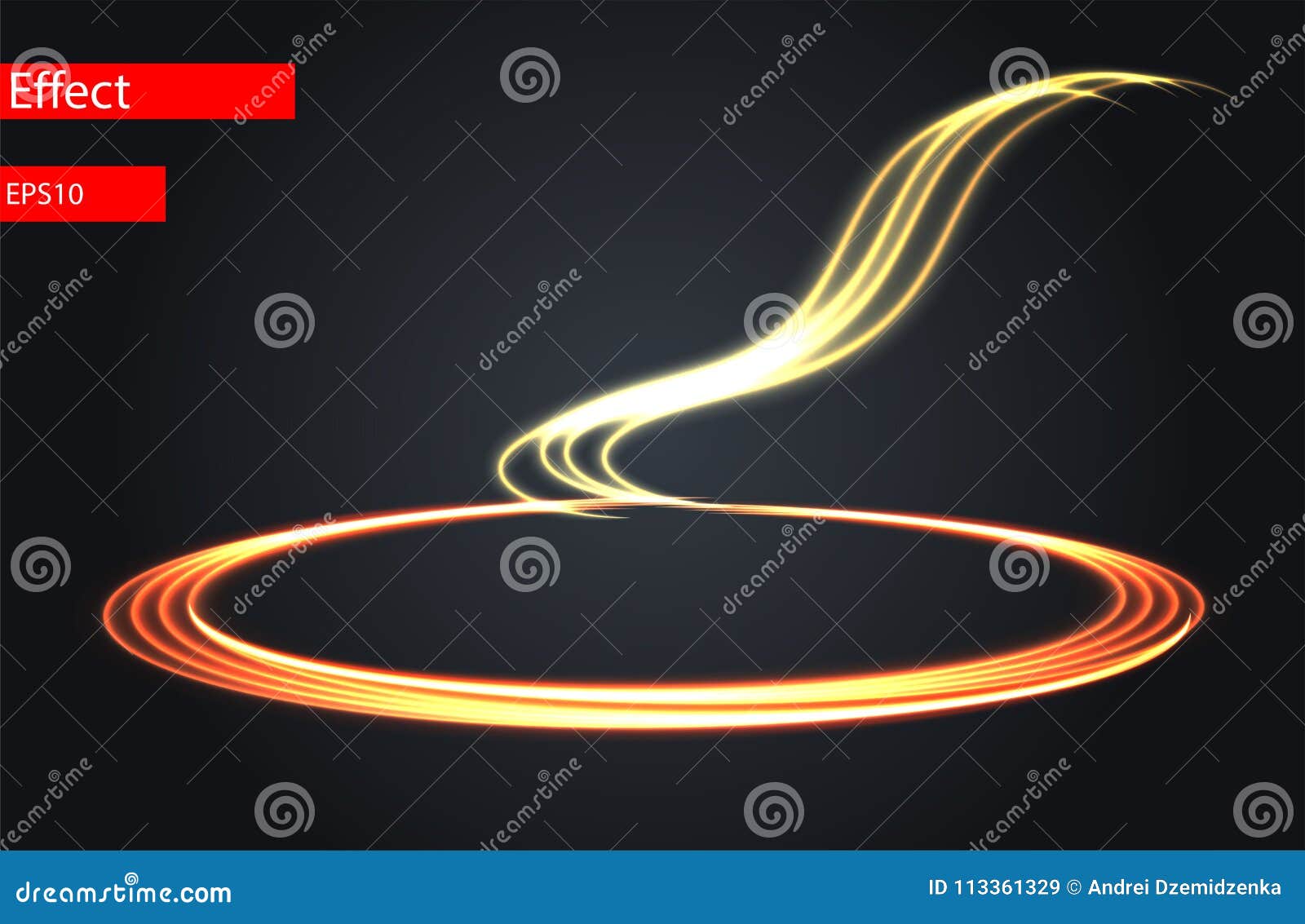 Beautiful Effect. Vector Illustration Stock Illustration - Illustration ...