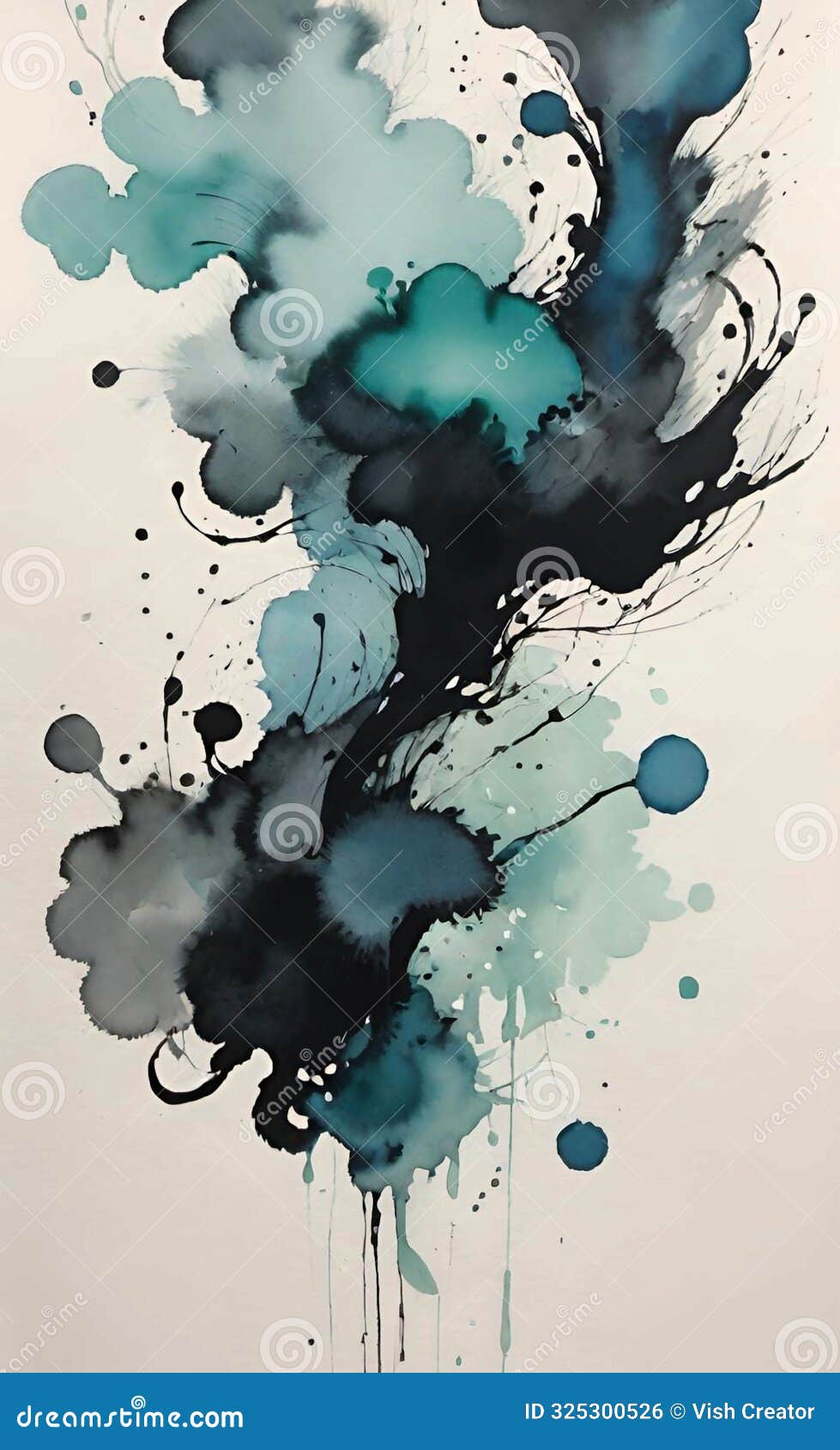 Beautiful Abstract Shape and Pattern for Wallpaper Ai Generated Image ...