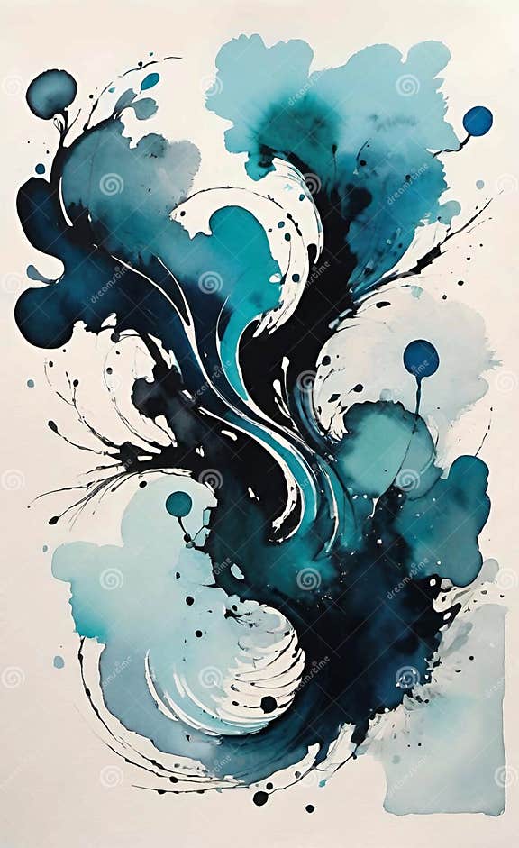 Beautiful Abstract Shape and Pattern for Wallpaper Ai Generated Image ...