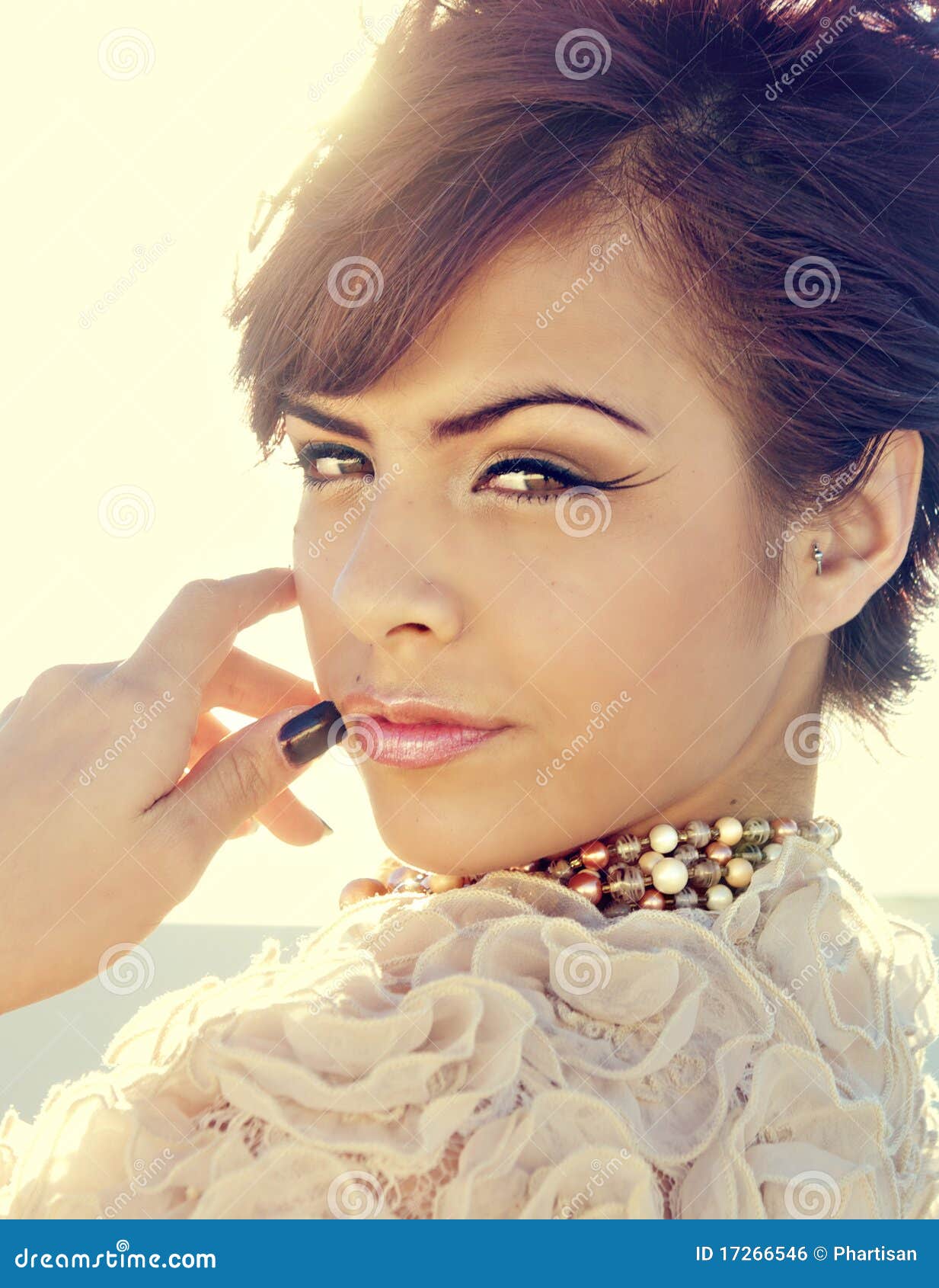 Beautiful Elegant Fashion Model Stock Photo - Image of clothing, attire ...