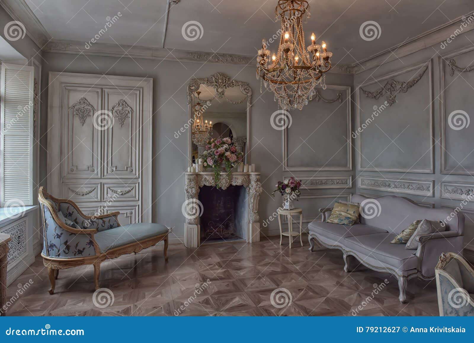 Beautiful Elegant Interior Living Room Editorial Photography - Image of ...