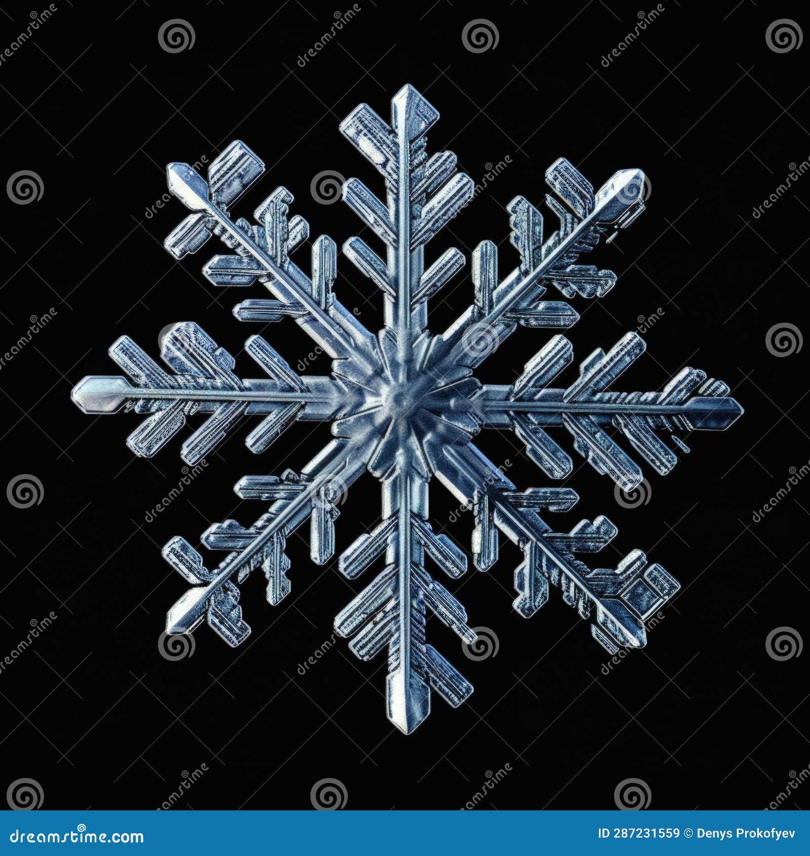 Beautiful Elegant Snowflake Stock Image - Image of weather, abstract ...