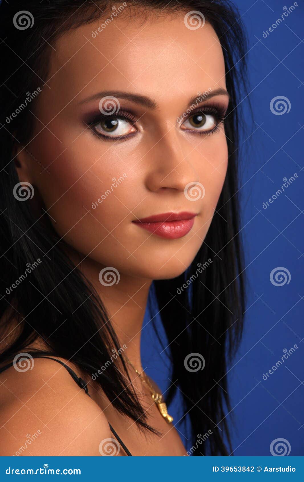 Beautiful elegant woman stock photo. Image of model, femme - 39653842