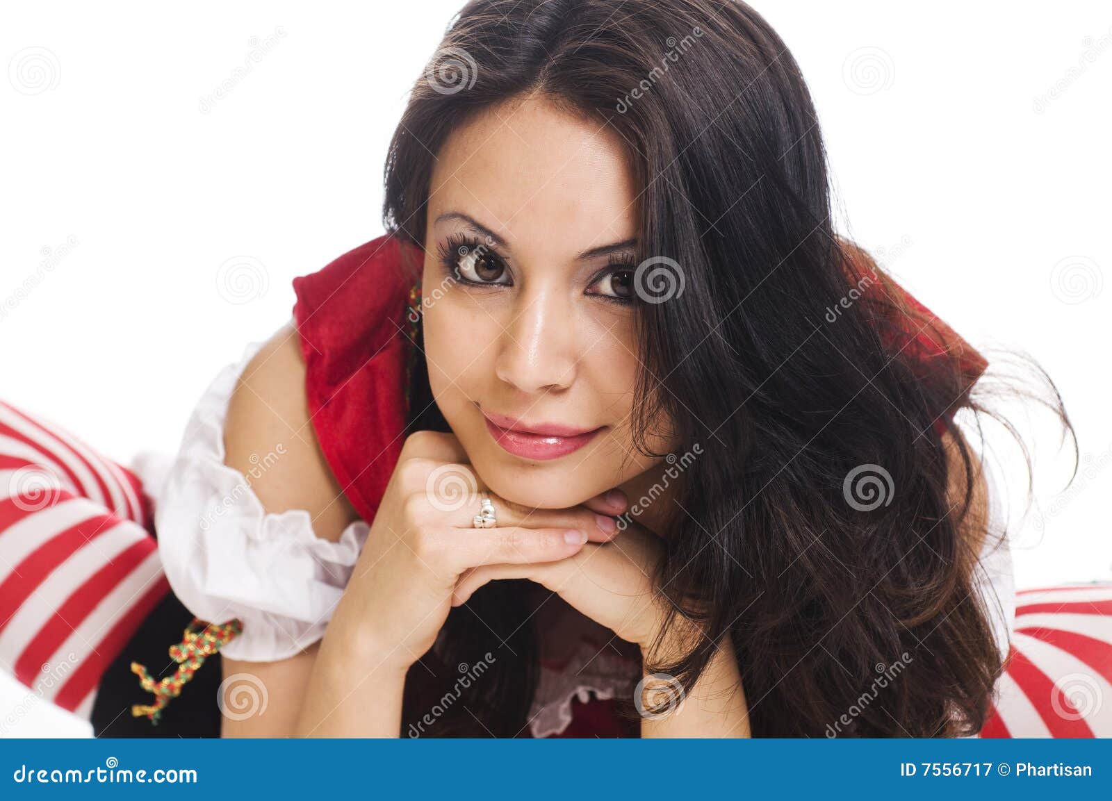 Beautiful elfish waif stock image. Image of season, nicholas - 7556717