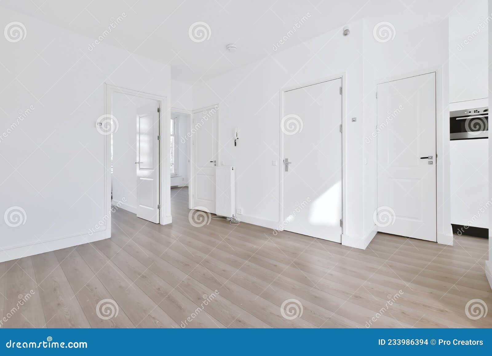 Beautiful Empty Room Design Stock Photo - Image of elegant, design ...