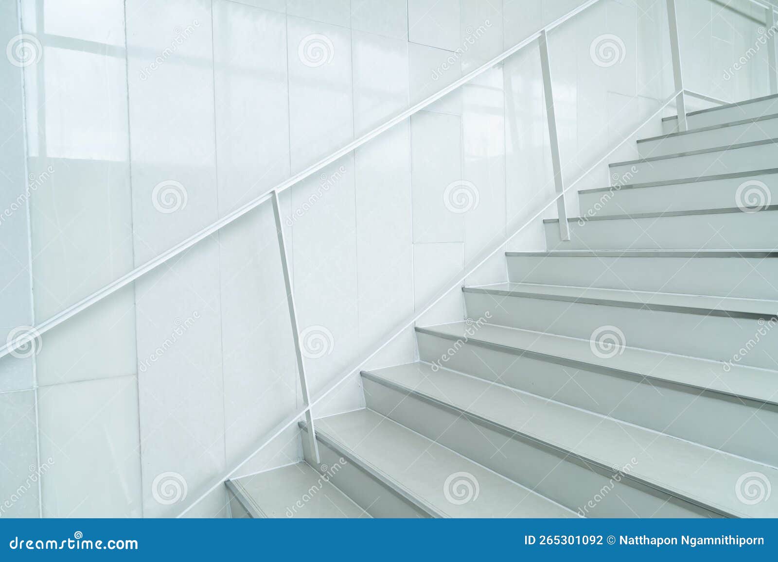 Beautiful and Empty Stair Step Stock Photo - Image of contrast ...