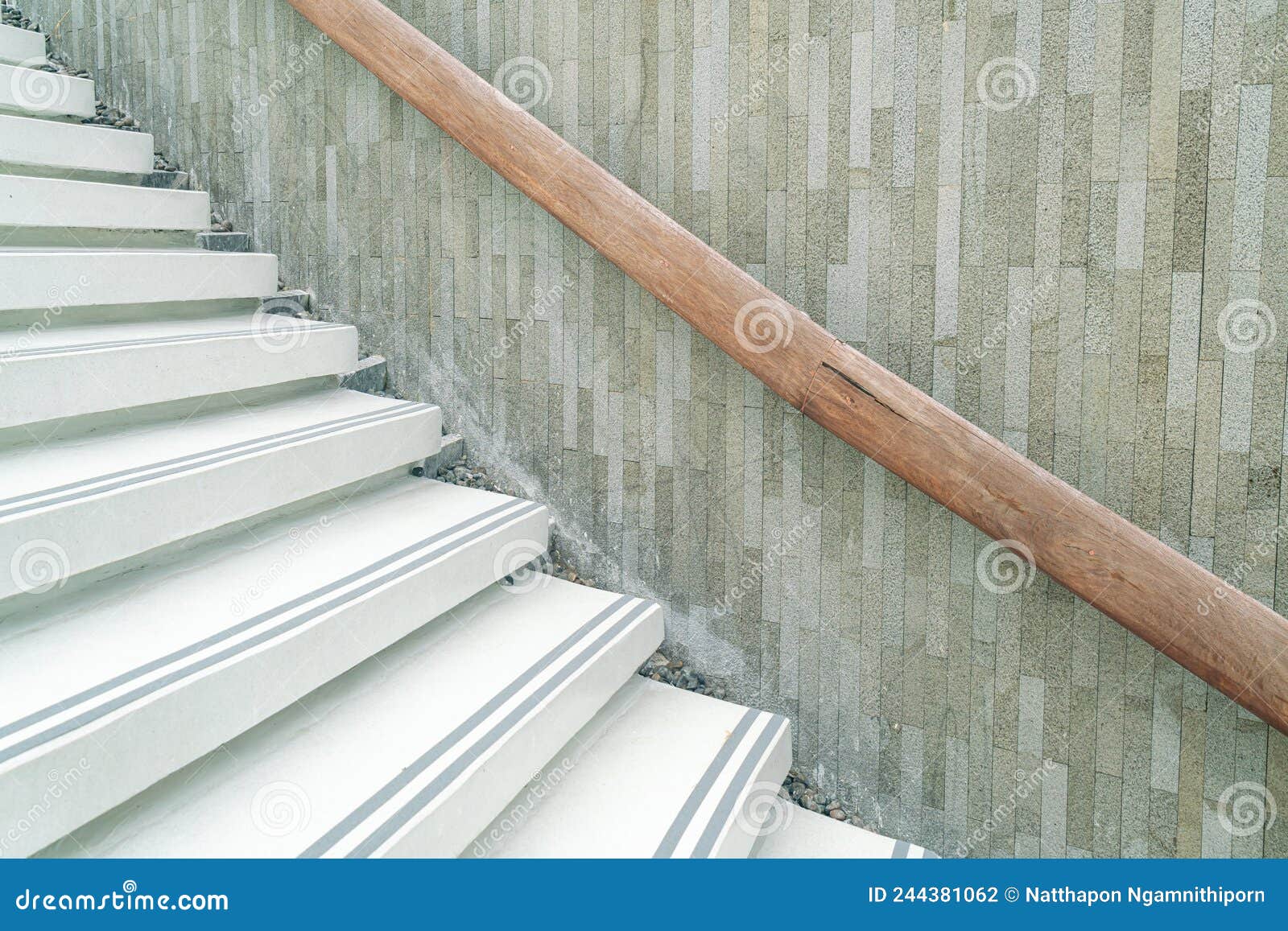 Beautiful and Empty Stair Step Stock Photo - Image of entrance ...