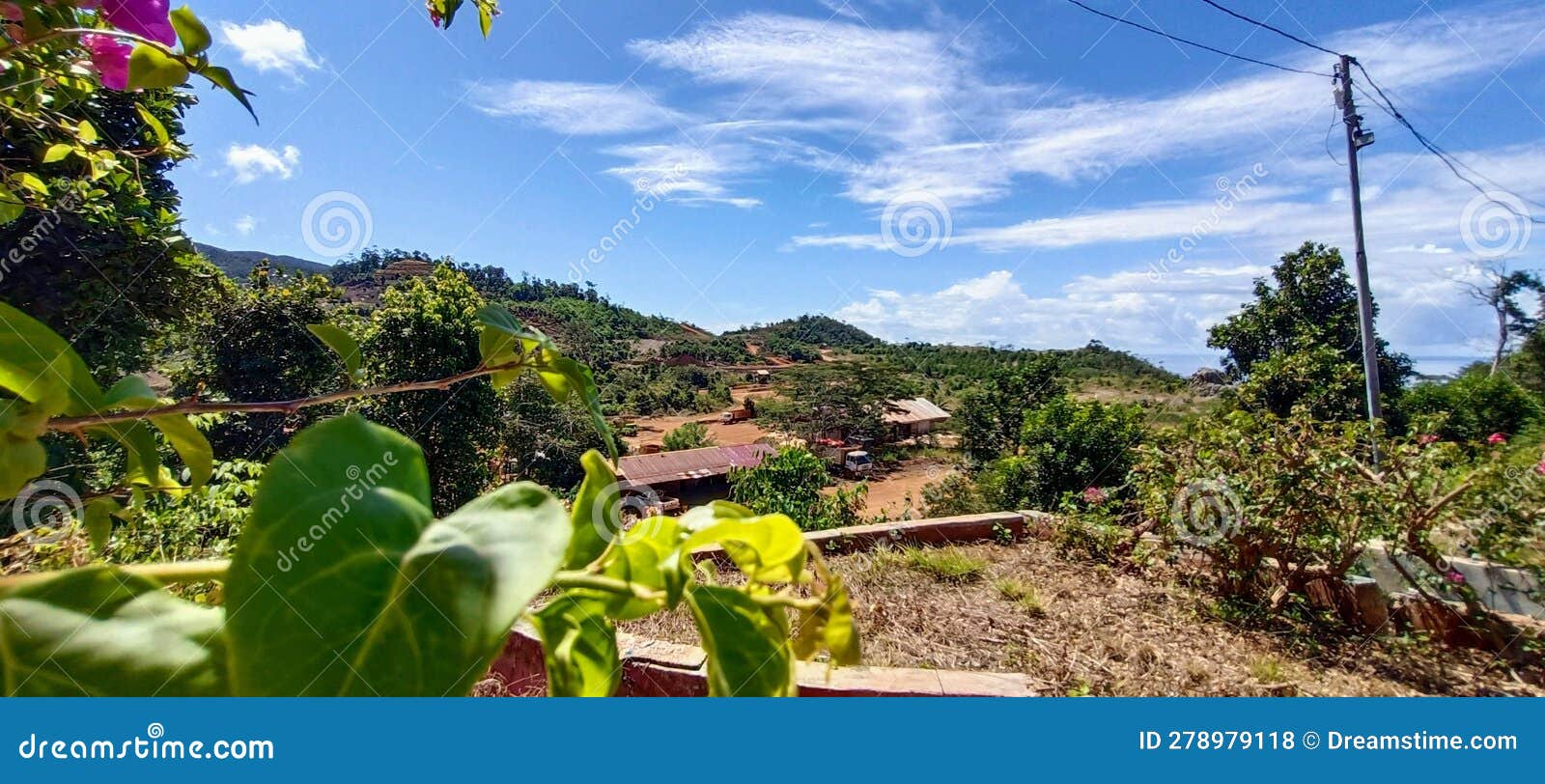 Beautiful Environment at Work and Very Hot Stock Photo - Image of ...