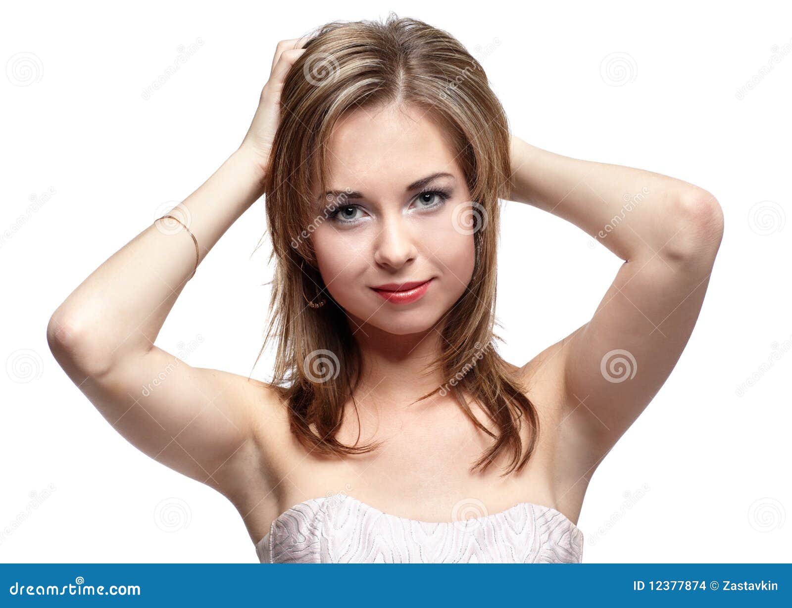 Beautiful european girl stock photo. Image of model, studio - 12377874
