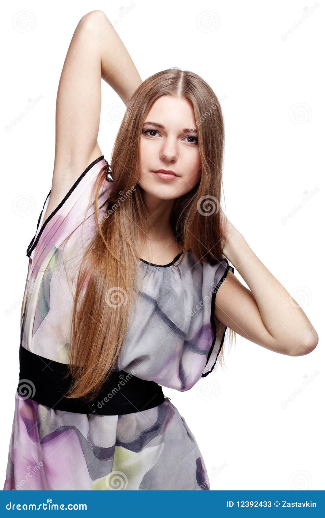 Beautiful european girl stock image. Image of female - 12392433