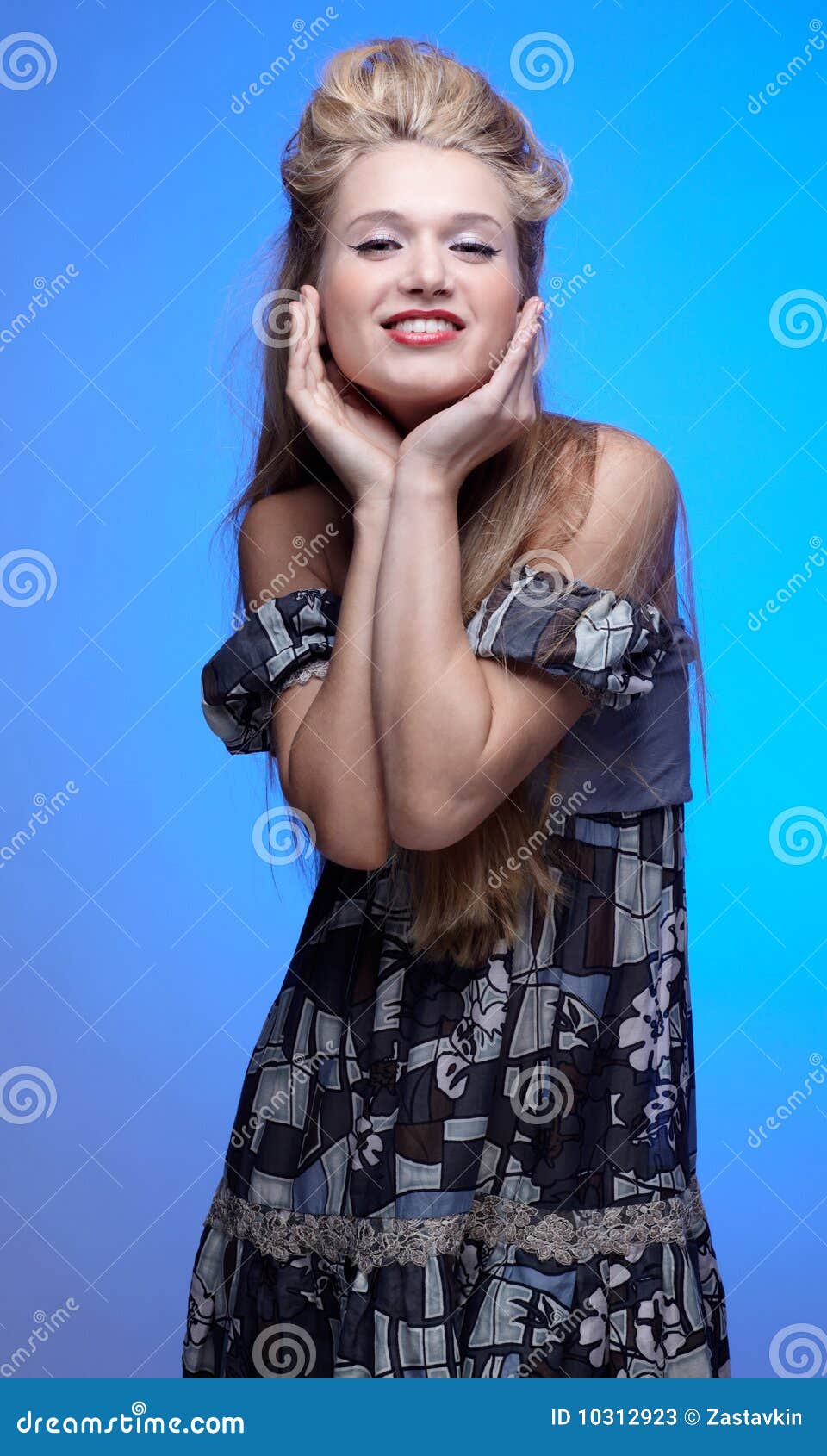 Beautiful european model stock image. Image of happy - 10312923