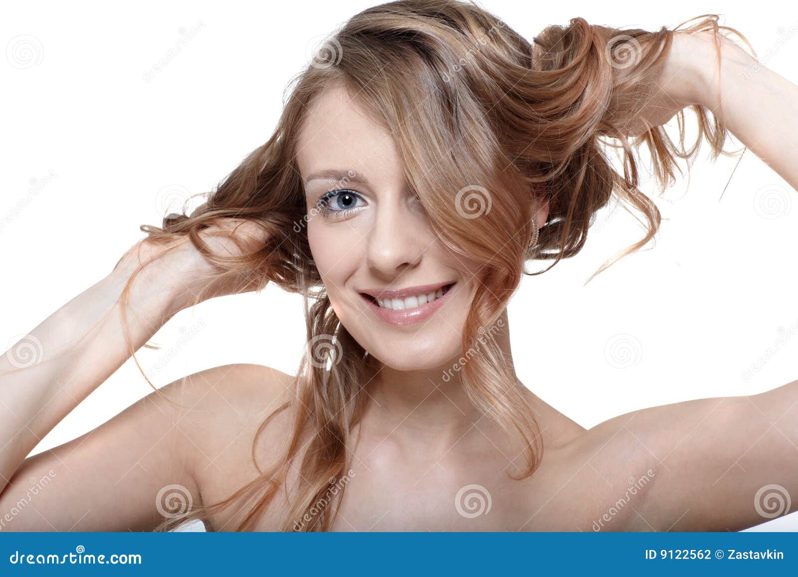Beautiful european model stock photo. Image of playful - 9122562