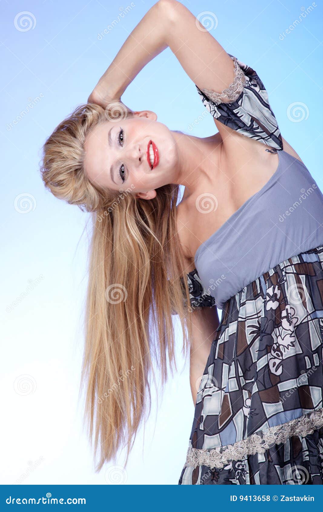 Beautiful european model stock photo. Image of human, looking - 9413658