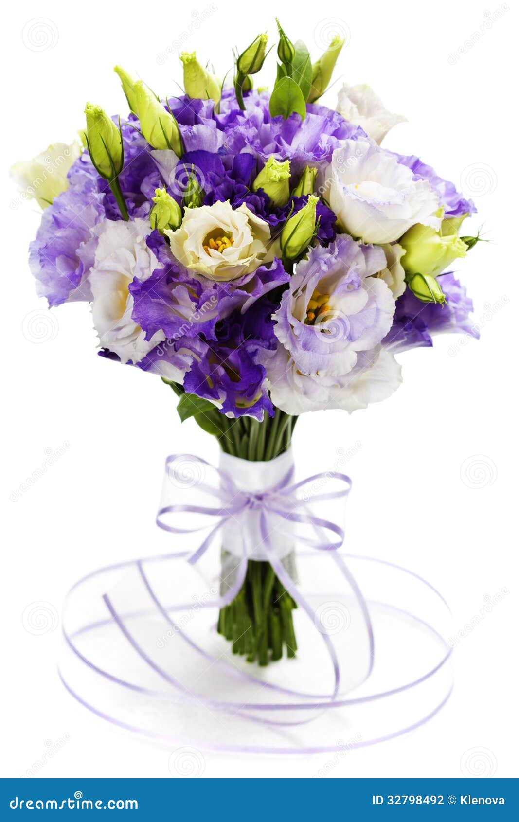 Beautiful Eustoma Flowers Bouquet Stock Photo - Image of bloom, bunch ...