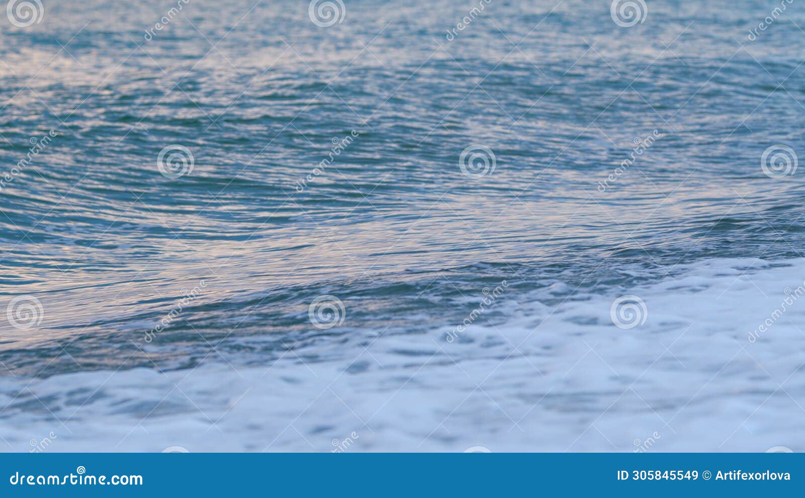 Beautiful Evening Nature Sea Background. Sunset Reflection on the Water ...
