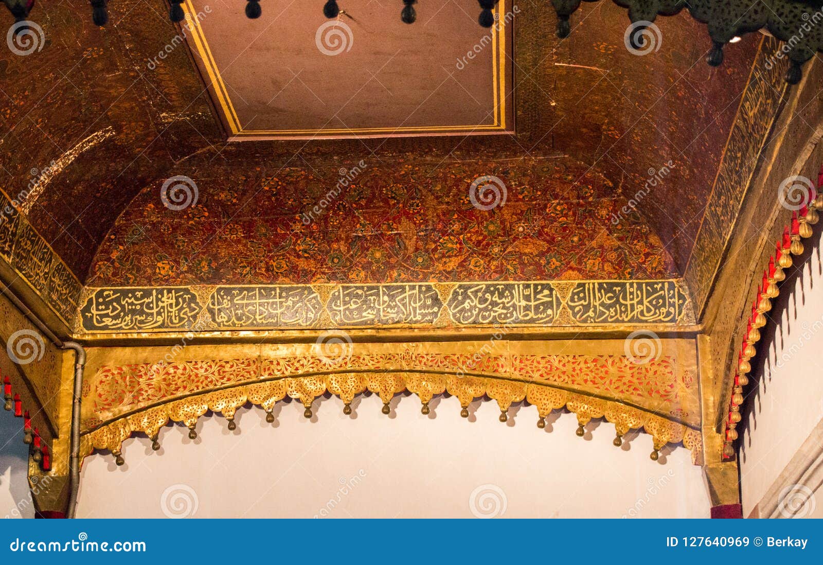 Beautiful Examples of Ottoman Calligraphy Art Stock Image - Image of ...