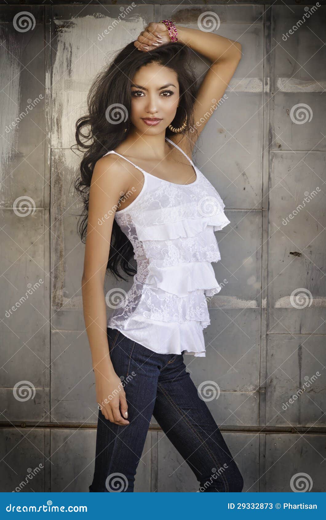Beautiful Exotic Young Woman Stock Image - Image of close, beautiful ...