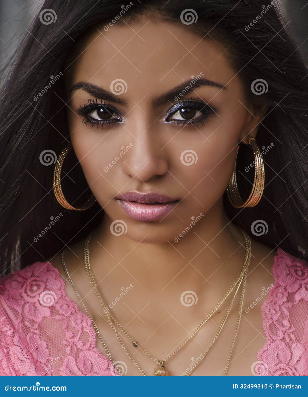 Beautiful Exotic Young Woman Stock Photo - Image: 32499310