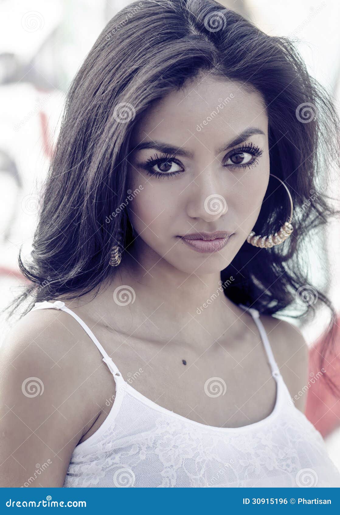 Beautiful Exotic Young Woman with Long Dark Hair Stock Photo - Image of ... Beautiful Exotic Young Woman with Long Dark Hair Stock Photo - Image of ...