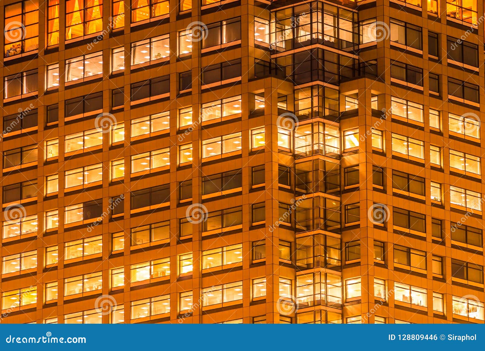 Beautiful Exterior Building and Architecture with Window and Light ...