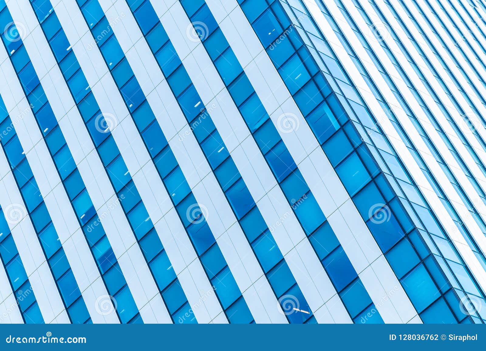 Beautiful Exterior Building and Architecture with Window Pattern Stock ...