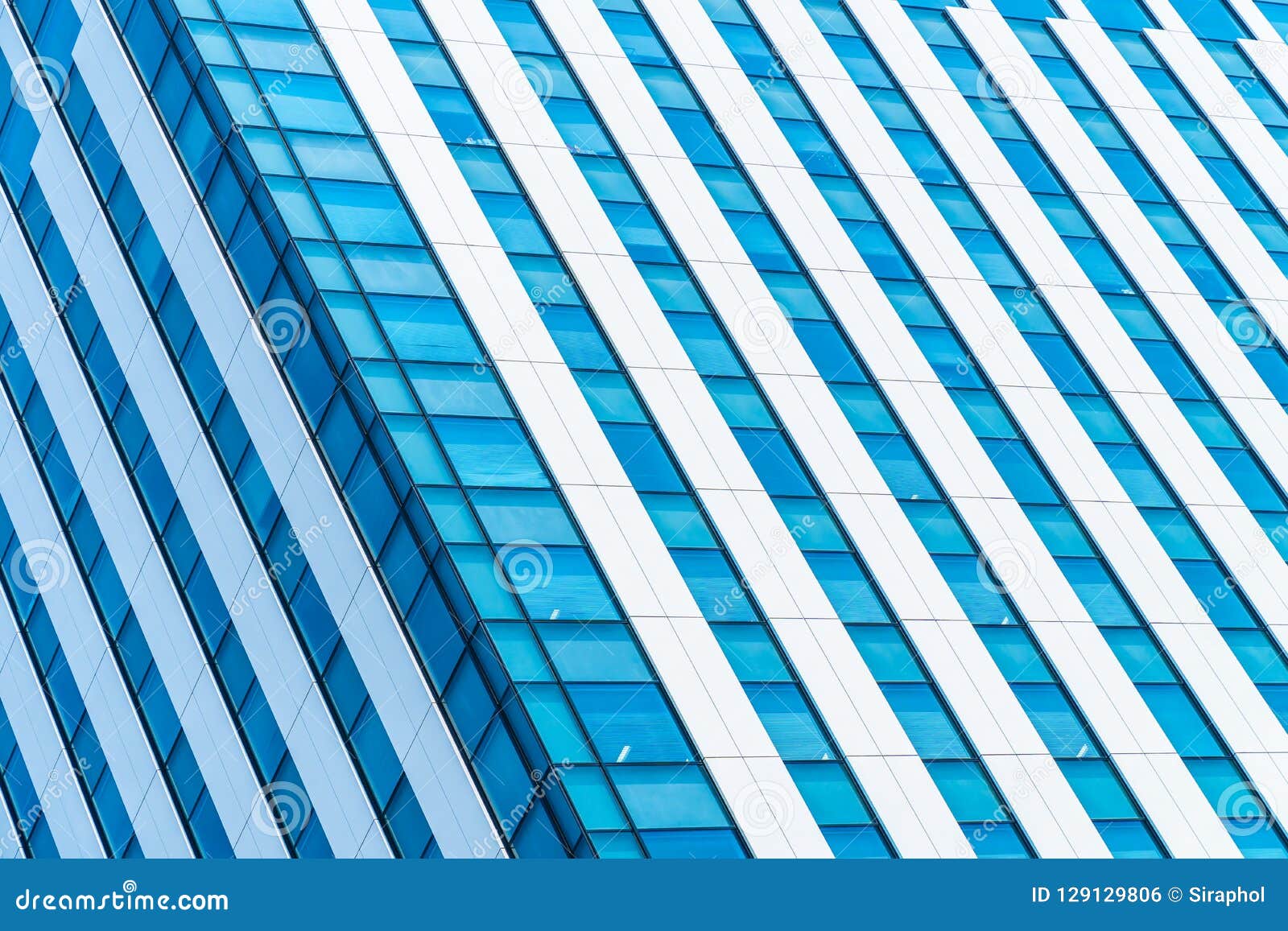 Beautiful Exterior Building and Architecture with Window Pattern Stock ...