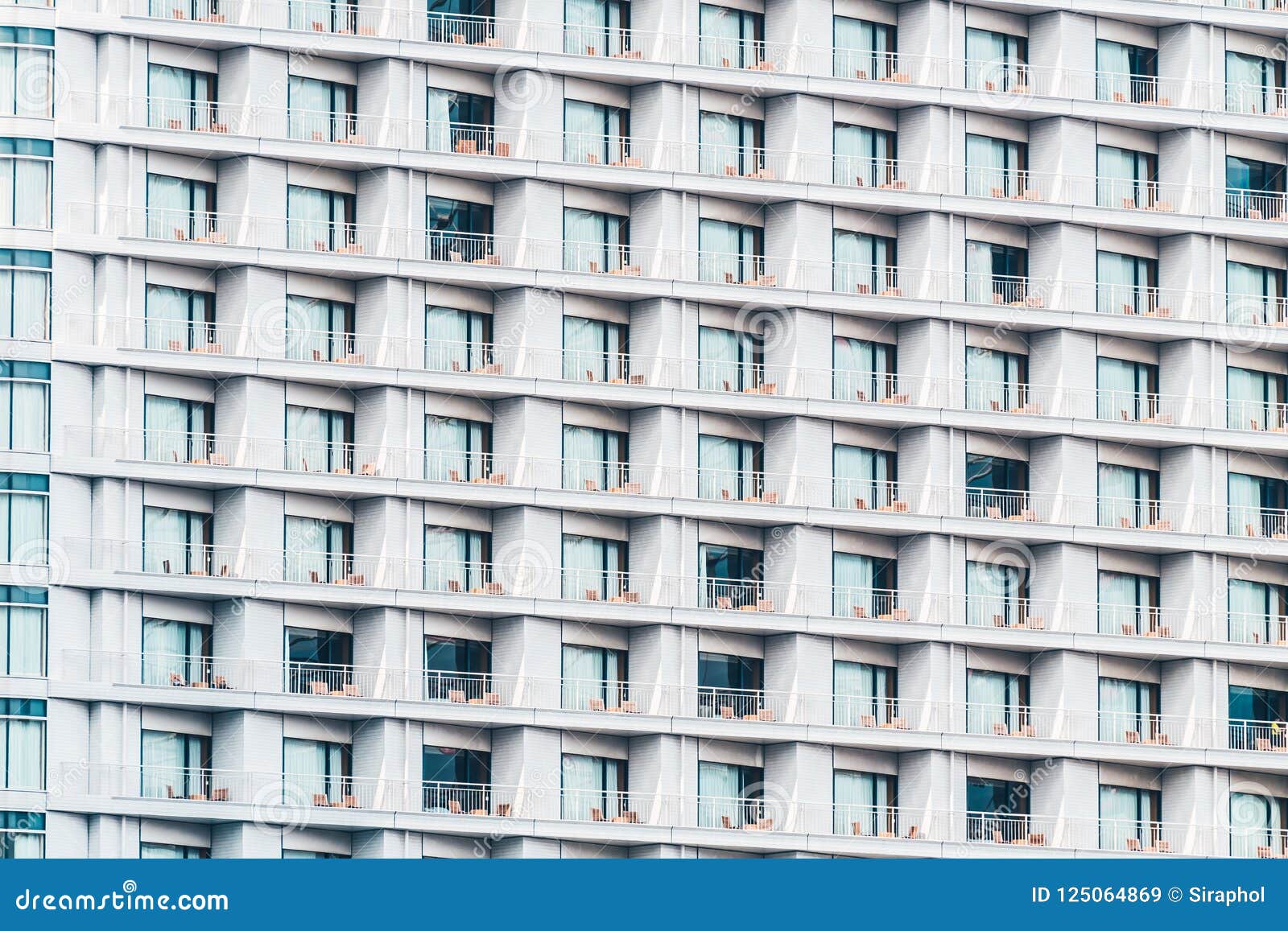 Beautiful Exterior Building with Glass Window Pattern Textures Stock ...