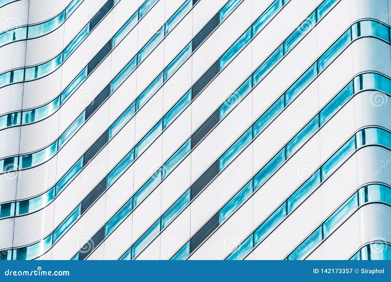 Beautiful Exterior Building with Glass Window Pattern Textures Stock ...