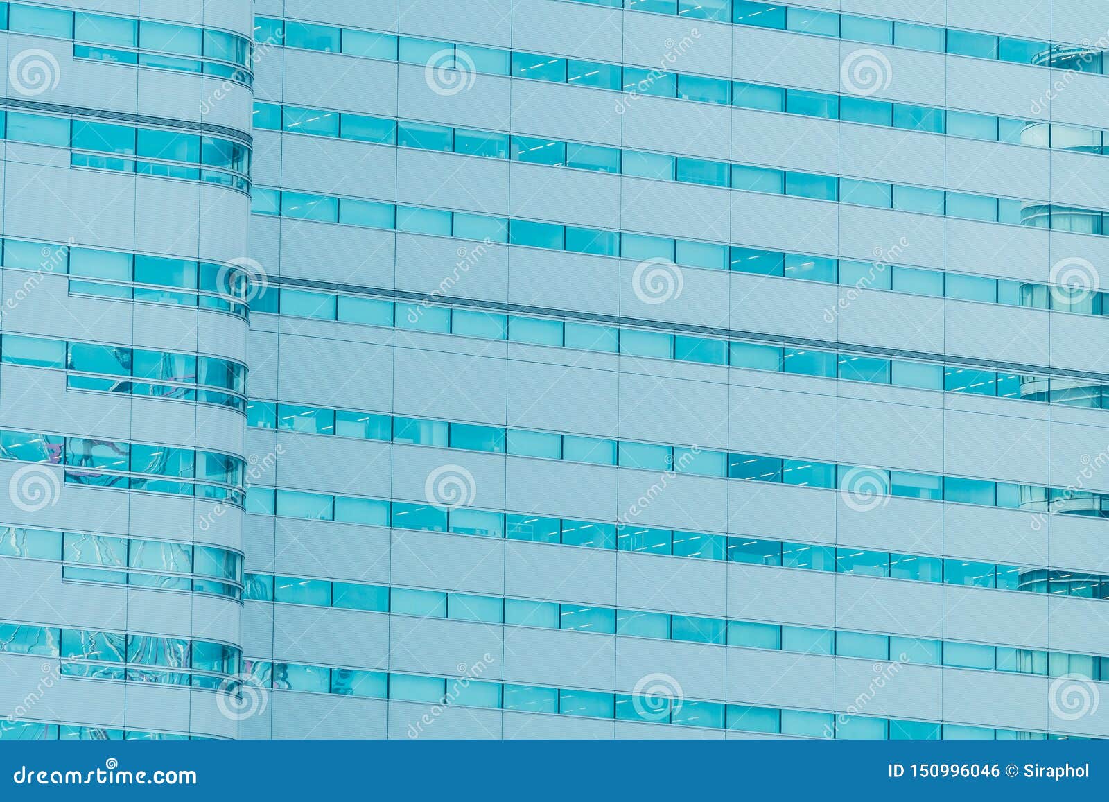 Beautiful Exterior Building with Glass Window Pattern Textures Stock ...