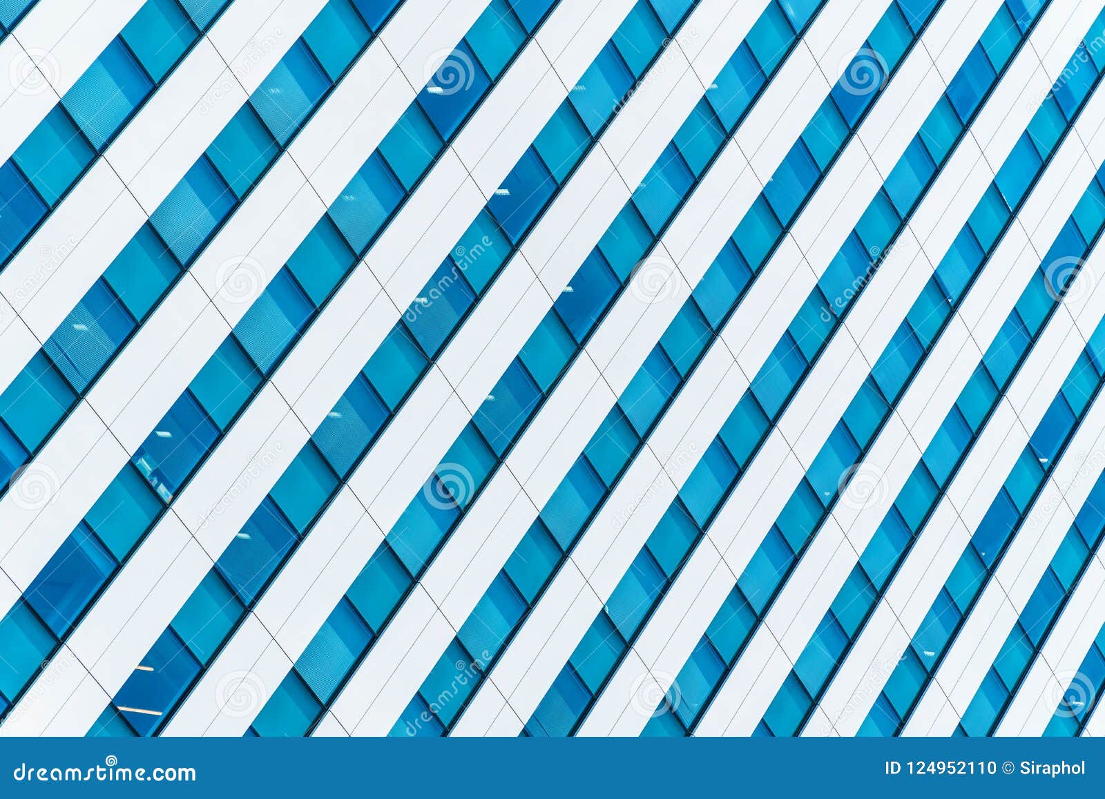 Beautiful Exterior Building and Architecture with Window Pattern Stock ...